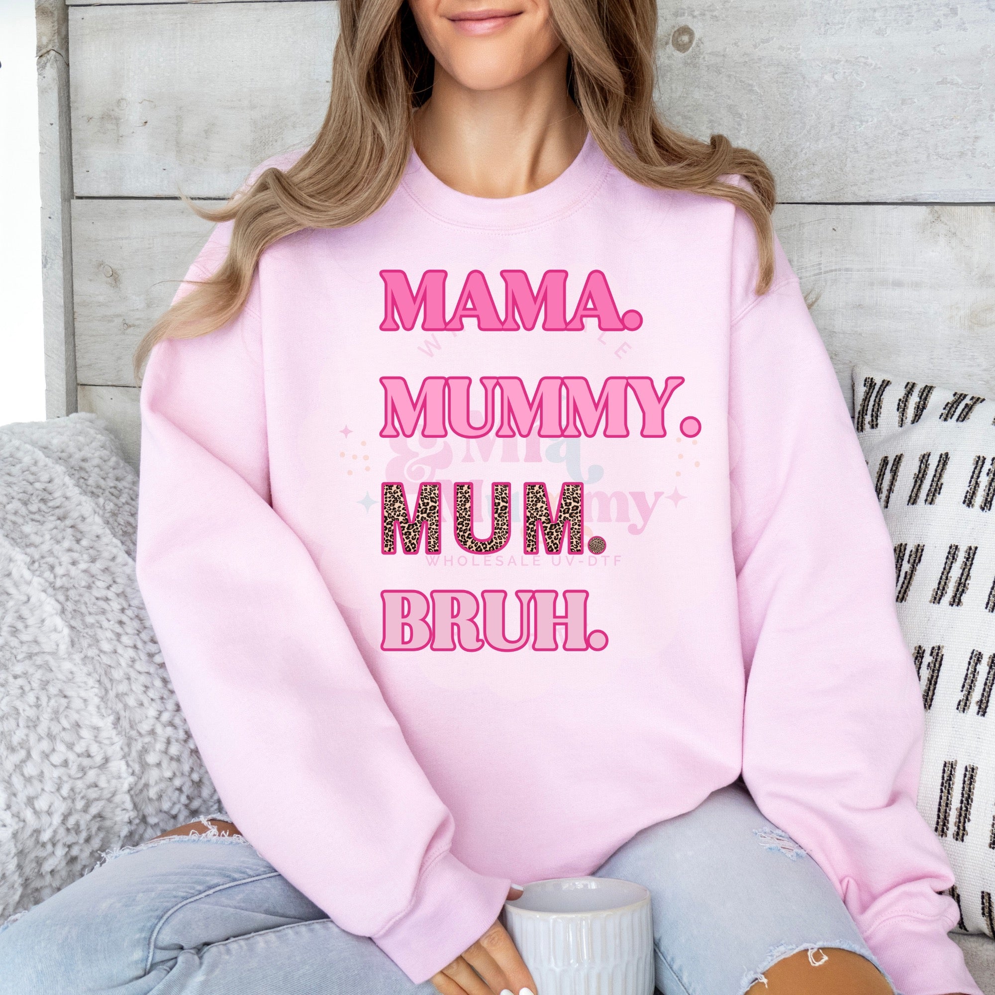 PINK BRUH- DTF – Mia&Mummy